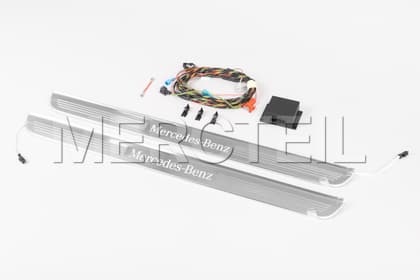 C-Class Coupe E-Class Coupe Illuminated Cover Rails Kit 205 238 Genuine ...