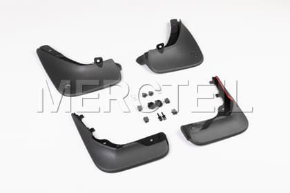 Mud Flaps Kit C Class sedan W206 estate S206 Genuine Mercedes-Benz ...