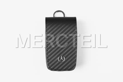 Leather Key Cover Colored in Carbon Style 8th Generation Genuine ...