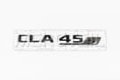 AMG CLA 45s Model Logo Decal Colored in Black 118 Genuine Mercedes AMG ...