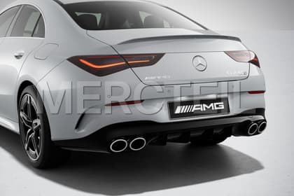 CLA45s AMG Rear Diffuser Conversion Kit CLA AMG-Line C118X118 Genuine ...
