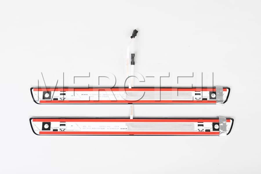 CLA-Class AMG Edition 55 Interchangeable Illuminated Door Sill Covers ...