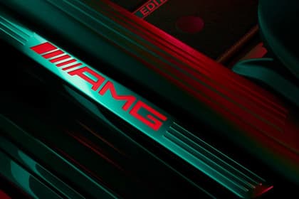 CLA-Class AMG Edition 55 Interchangeable Illuminated Door Sill Covers ...