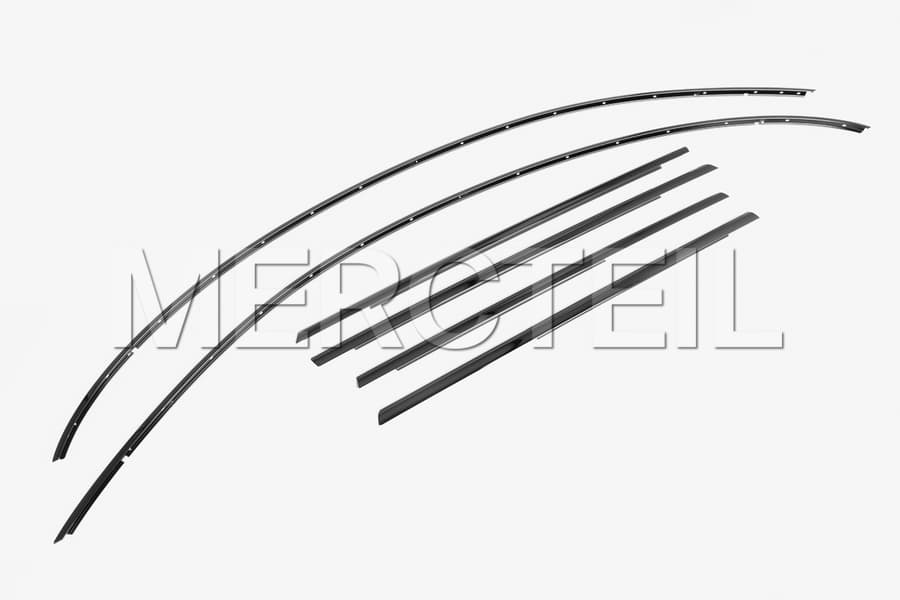 CLA-Class Night Package DoorWindow Trims Black 118 Genuine Mercedes-Benz