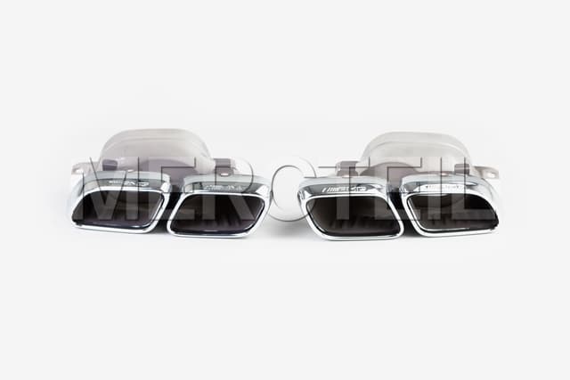 E63 AMG GLC63 AMG Exhaust Tips Night Package Genuine Mercedes-AMG ...