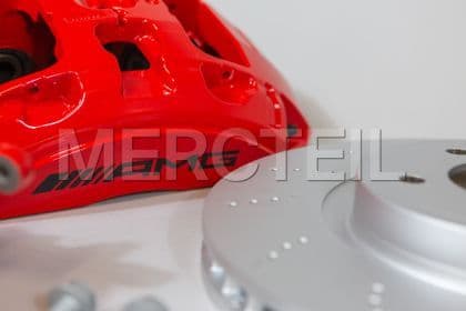 E63 AMG Red Brake System Conversion Kit WS213 Genuine Mercedes-AMG