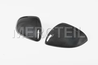 E-Class Carbon Side Mirror Covers Set AMG LHDRHD W214V214 Genuine ...
