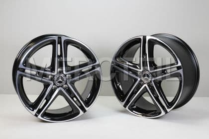 E-Class Light Alloy Wheels Set 5 Twin Spoke R19 213 238 Genuine ...
