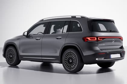 EQA-Class EQB-Class Multi Spoke Design Alloy Black Silver Rims HX243 ...