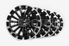 EQS SUV AMG Multi-Spoke Design Alloy Wheels Black 22 Inch X296 Genuine ...