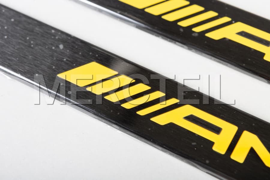 AMG Exchangeable Covers for Illuminated Door Sills Genuine Mercedes-AMG ...