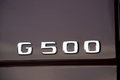 Mercedes G500 Logo Schriftzug Original Mercedes-Benz A4638171215