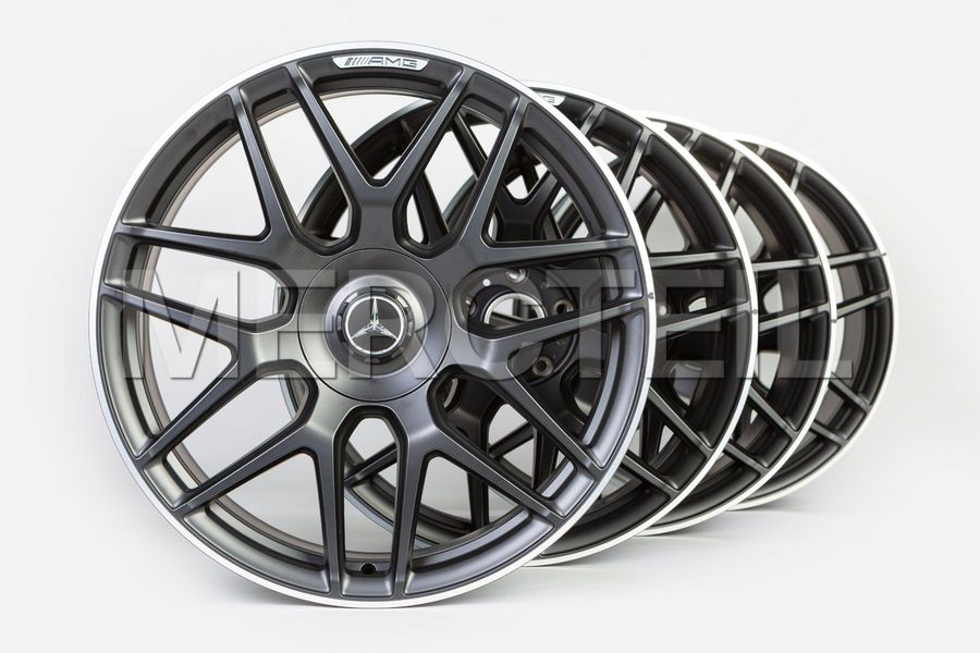 G63 AMG 22-Inch Set of Black Forged Wheels for G-Class