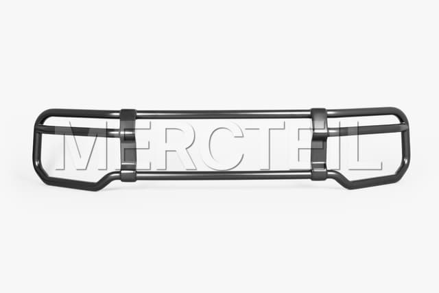 G-Class G63 AMG Black Polished Brush Guard 463A 464 Genuine Mercedes ...