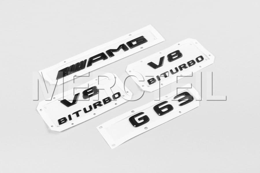 G-Class AMG G63 Night Package Decal Kit W463A W465 Genuine Mercedes-AMG ...