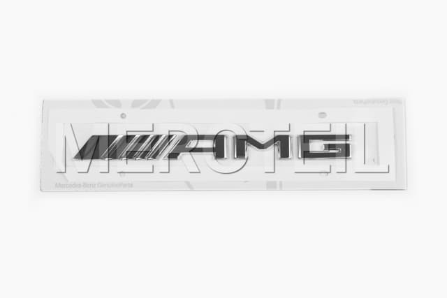 G-Class AMG Logo Black Nameplate Sticker W465 Genuine Mercedes-AMG ...