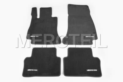 G-Class W465 AMG Velours Floor Mats Set Black LHDRHD Genuine Mercedes ...