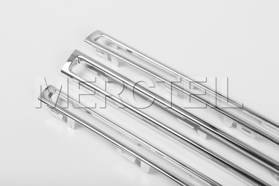 G-Class Radiator Grille Chrome Trims 463A 464 Genuine Mercedes-Benz
