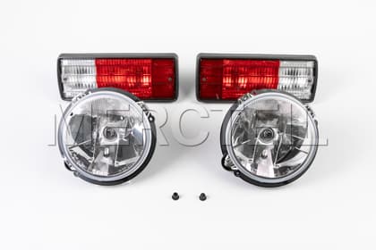 G-Class Headlights with Tail Lamps Kit W463 Genuine Mercedes-Benz