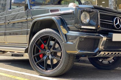 G-Class Edition 463 5 Double Spoke Rims Black Matte R21 463 Genuine ...