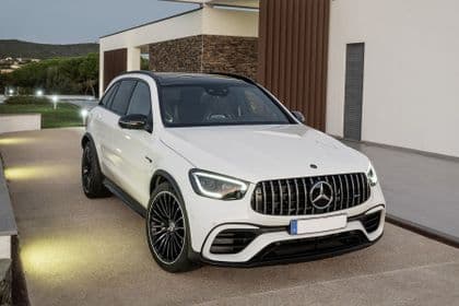 GLC63 AMG Facelift Kuehlerverkleidung Original Mercedes AMG