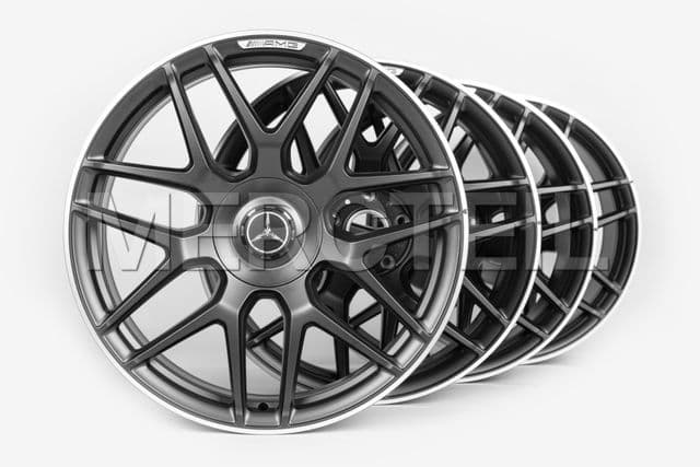 GLE-Class GLE63 AMG Forged Rims Himalaya Gray R22 167 Genuine Mercedes ...