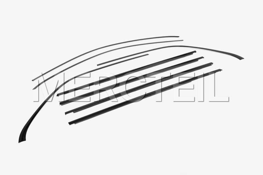 GLE-Class GLE Coupe Night Package DoorWindow Trims Kit Black VC167 ...