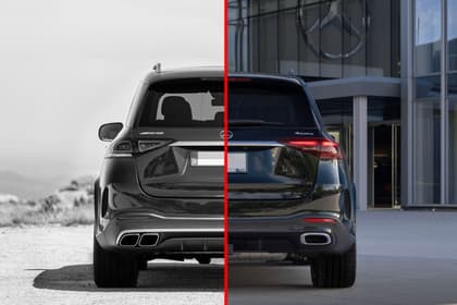 GLE-Class SUV Facelift Tail Lamps Kit V167 Genuine Mercedes-Benz