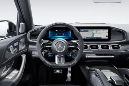 GLS63 AMG Carbon Steering Wheel Black Alcantara X167 Genuine Mercedes-AMG