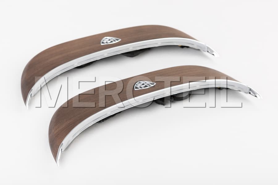 GLS-Class Front Seat Wood Trim Covers X167 Genuine Mercedes-Maybach ...