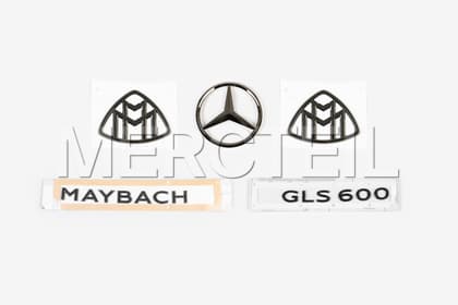 GLS Night Package Maybach Emblem Decal Set X167 Genuine Mercedes-Benz