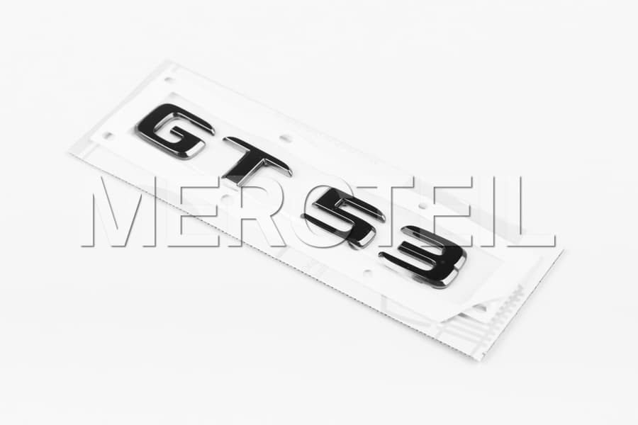 AMG GT 53 Black Model Lettering Decal 290 Genuine Mercedes-AMG A2908174100
