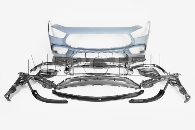 AMG GT Black Chrome Panamericana Radiator Grille X290 Genuine Mercedes ...