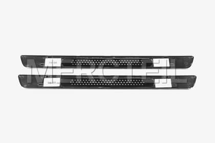 Mercedes-Benz Interchangeable Black Covers for Door Sills Trims Genuine ...