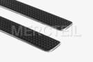 Mercedes-Benz Interchangeable Black Covers for Door Sills Trims Genuine ...