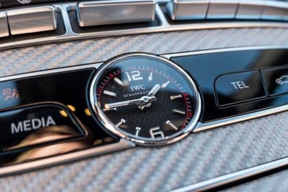 Mercedes Edition 1 IWC Analog Clock Genuine Mercedes-AMG A2138271400