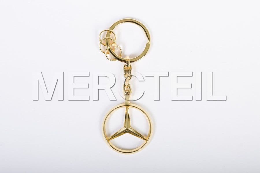 Keyring Brussels Star Gold Mercedes Benz Collection