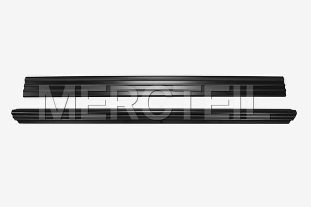 G Wagon Side Steps Black Running Boards Kit W463A W465 Genuine Mercedes-AMG