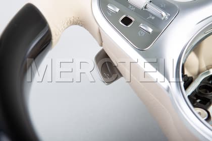 S-Class Maybach Facelift Steering Wheel Piano Lacquer Veneer Genuine ...