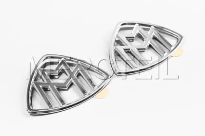 S-Class Maybach Logo Badge Label Set WVZ223 Genuine Mercedes-Maybach ...
