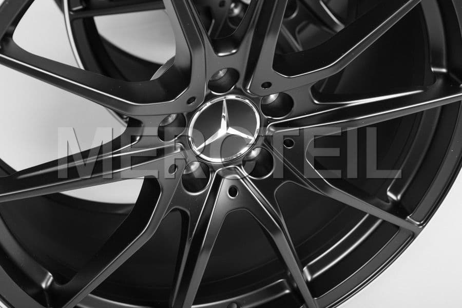 AMG GT Coupe Black Forged Rims Set 190 Genuine Mercedes-AMG ...