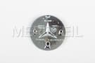 Emblem Blue Silver Sign Engine Hood Genuine Mercedes Benz A2228170116