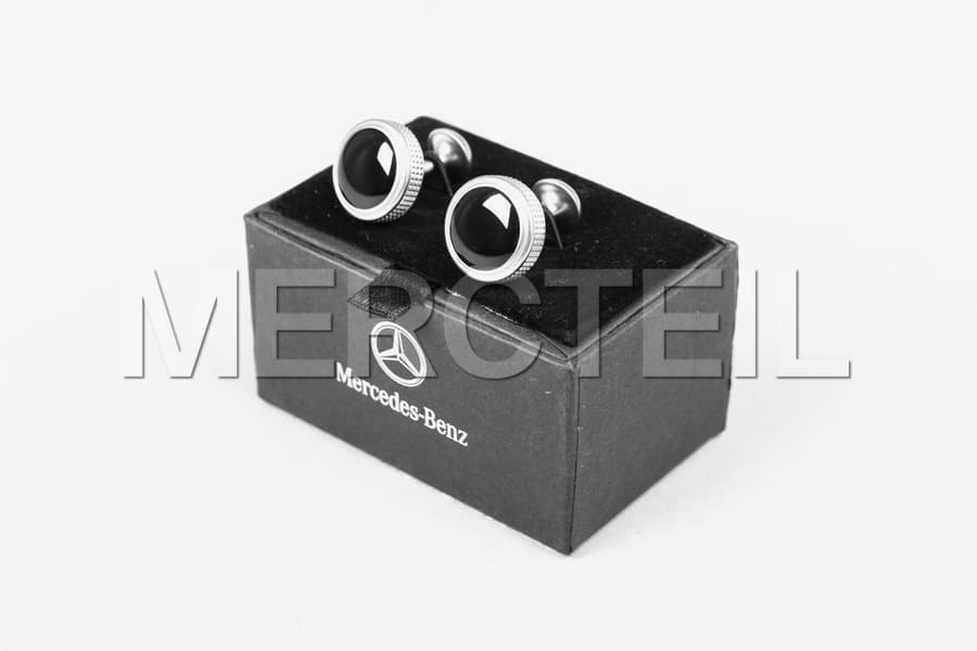 Mercedes Cufflinks Stainless Steel Shift Wheel Genuine Mercedes-Benz ...