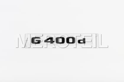 G-Class G400d Colored in Black Lettering 463A Genuine Mercedes-Benz ...