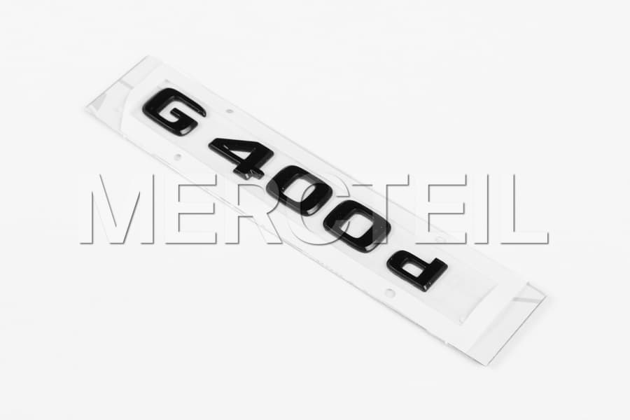 G-Class G400d Colored in Black Lettering 463A Genuine Mercedes-Benz ...