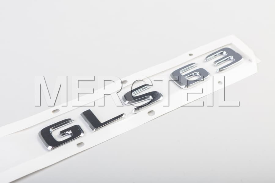 Mercedes GLS 63 AMG Adhesive Label Genuine Mercedes AMG