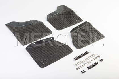 G-Class Mud Flaps Kit G400 G500 G550 G63 AMG W463A W465 Genuine ...