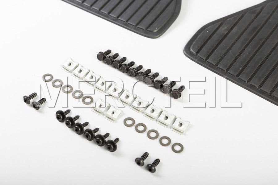G-Class Mud Flaps Kit G400 G500 G550 G63 AMG W463A W465 Genuine ...