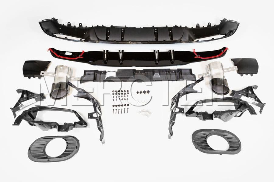 Buy the spare part Mercedes-Benz MW17788005 a 35 amg rear diffuser 550 ...