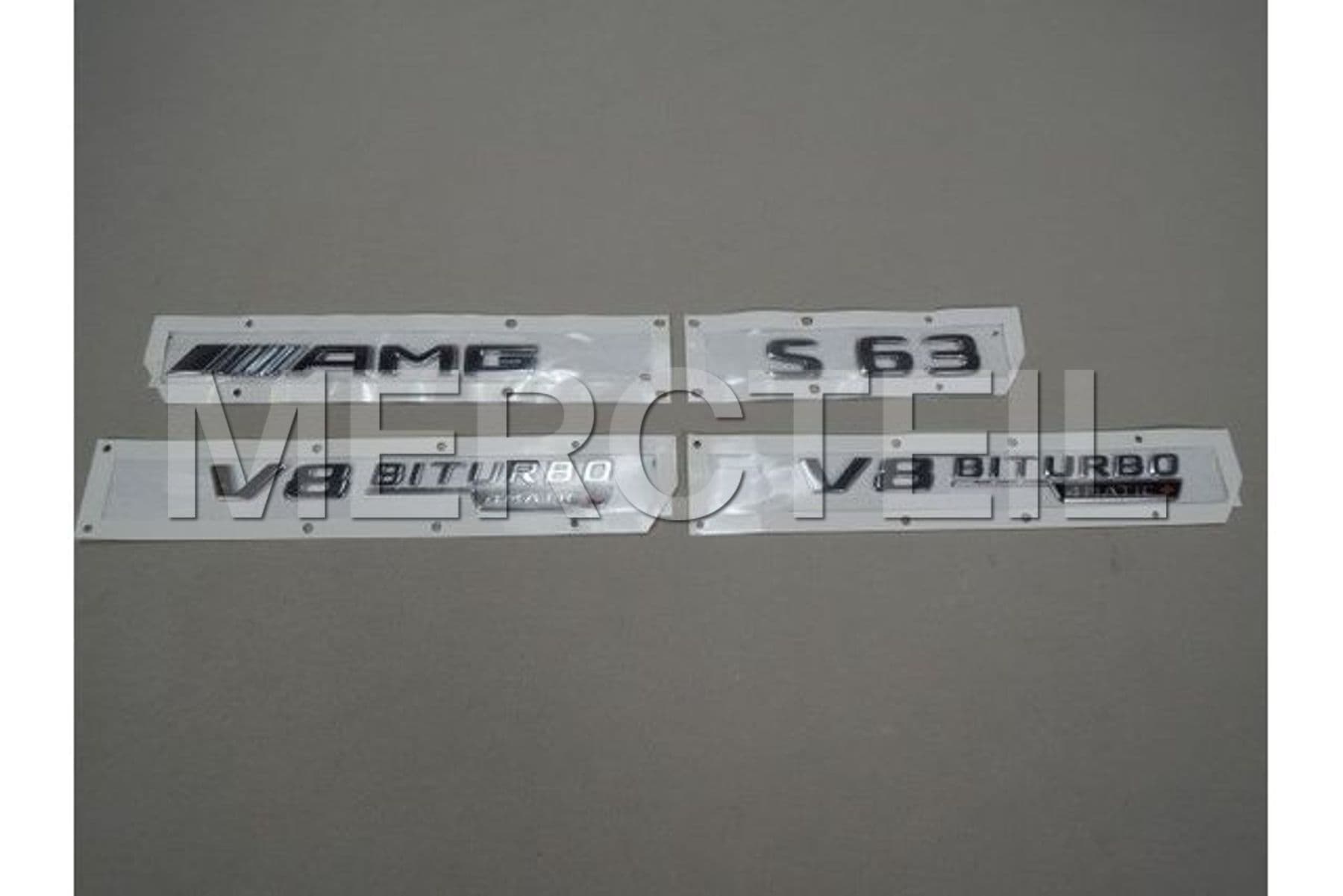 Buy the spare part Mercedes-Benz MW22288053 s 63 4 matic model plates